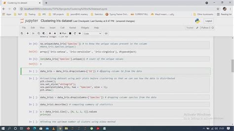 K Means Clustering Iris Dataset Visualization Tsf Task 2 Youtube
