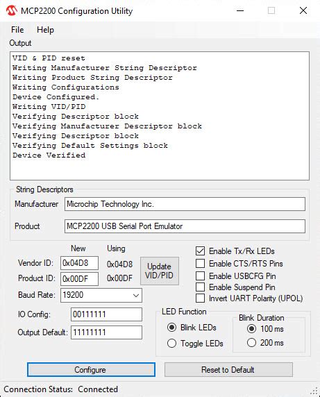 Cheap Usb To Uart Converter Using Microchip Mcp2200