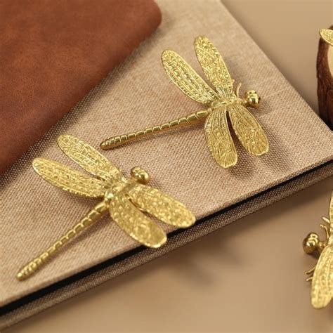 Butterfly Brass Knobs Cupboard Drawer Pulls Wardrobe Knob Cabinet Knobs Modern Drawer Knob Etsy