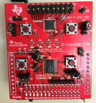Io Expander Evm Io Expander Evm I C And Smbus Io Expander Evaluation Module Ti