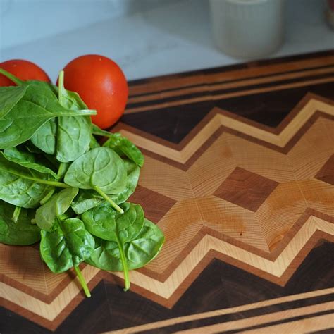Abyssinian Patterned Chopping Board By The Honest Wood Company
