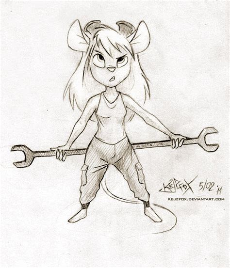 Gadget Hackwrench By Kejifox On Deviantart