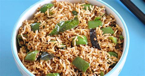 Capsicum Masala Rice Spill The Spices