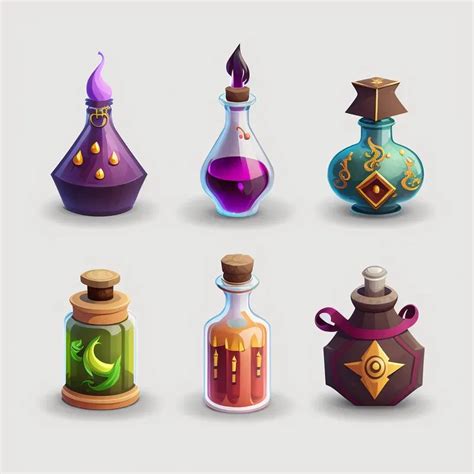Rpg Game Assets Midjourney Prompt Promptbase