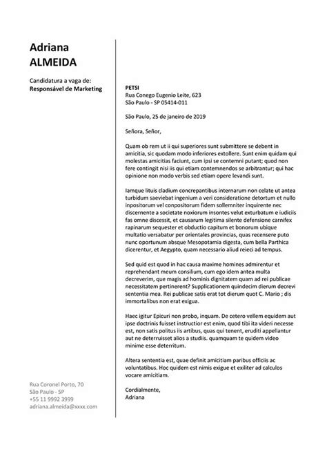 Modelo De Carta Formal Em Word Para Download Gr Tis