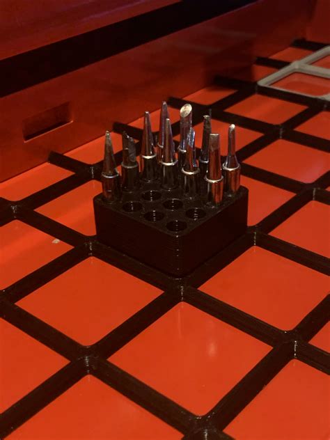 Soldering Tip Holder Gridfinity By Bananaperson300 Download Free Stl