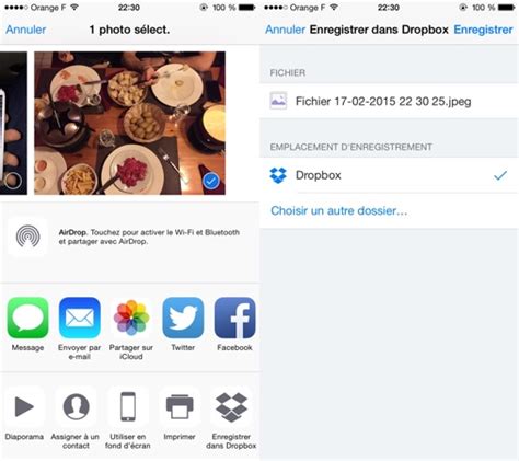 dropbox mis à jour pour ajouter une extension sur ios 8 iphoneaddict fr