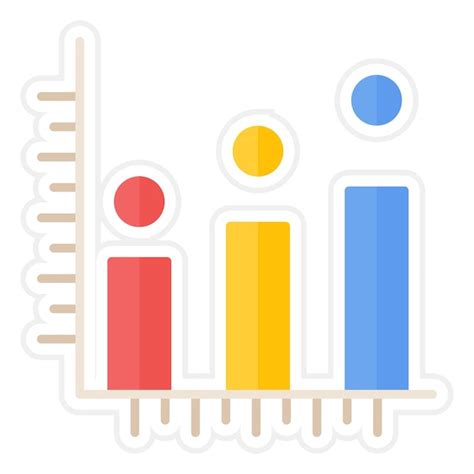 Premium Vector Histogram Flat Illustration