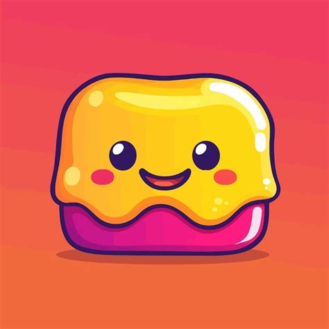 Cute Illustrator Merging Shades Vector Premium Ai Generated Vector
