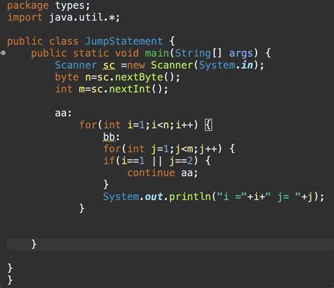How To Use Jump Statements In Loops And Nested Loops Siva Ganesh