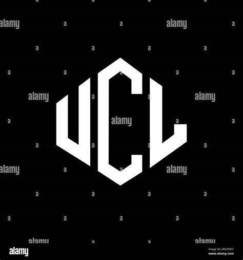 UCL Letter Logo Design With Polygon Shape UCL Polygon And Cube Shape Logo Design UCL Hexagon