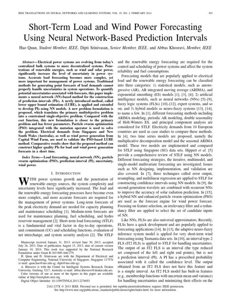 Short Termloadandwindpowerforecastingusingneuralnetwork Based