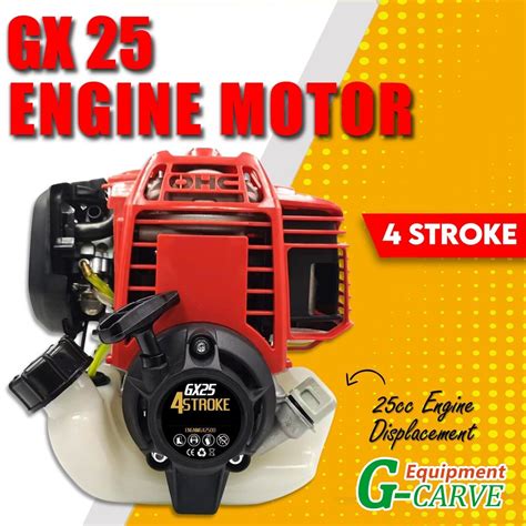 4 Stroke Engine Honda Gx25 Copy Motor Brushcutter Trimmer Brush Cutter