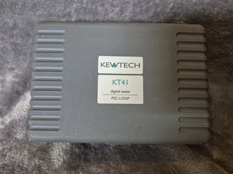 Kewtech Kt41 Digital Loop Psc Tester No Leads Unit Only Untested £42 32 Picclick Uk