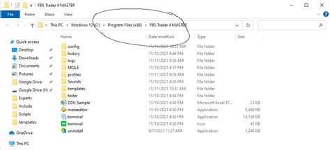 Copying File To Mql4 Folder Path With Exe File Mt4 Mql4 And
