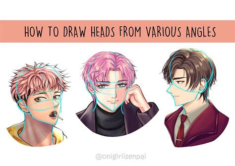 A beginner's guide to drawing a character's head from multiple angles | Onigirii Senpai | Skillshare