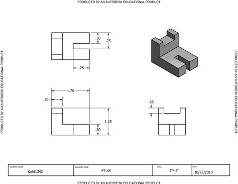 inventor multi view problems pdf