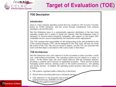 Ppt Common Criteria Evaluation And Validation Scheme Syed Naqvi S Naqvi Rl Ac Uk Xtreemos