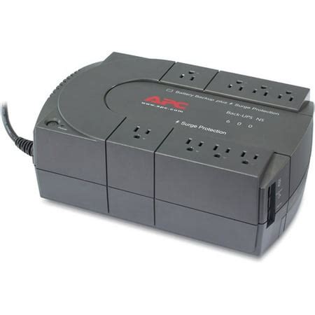 APC Back-UPS 600VA Uninterruptible Power Supply Battery Backup and ...