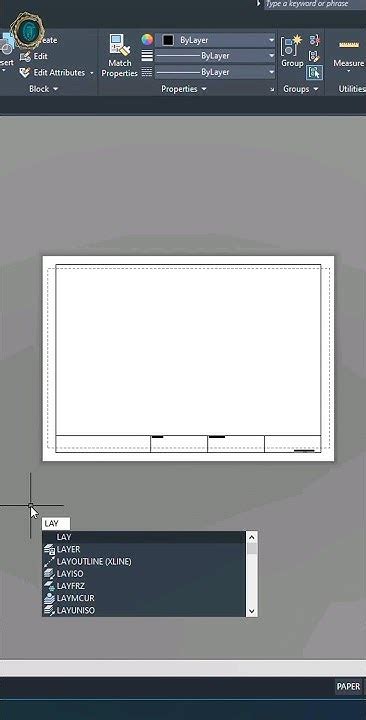 Multiple Layout Setup With One Command Lisp Tutorial Design