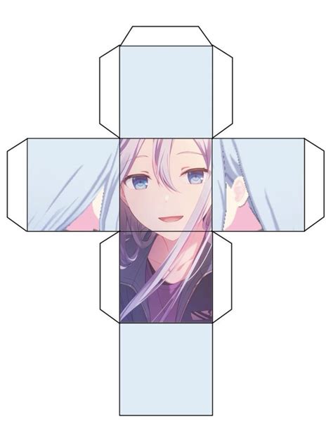 Yoisaki Kanade Cube Project Sekai Cool Paper Crafts Paper Crafts Crafts
