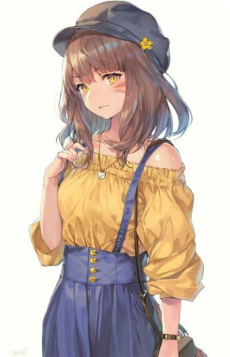 Anime Girl With Yellow Hair And Blue Eyes At Grace Gonzalez Blog