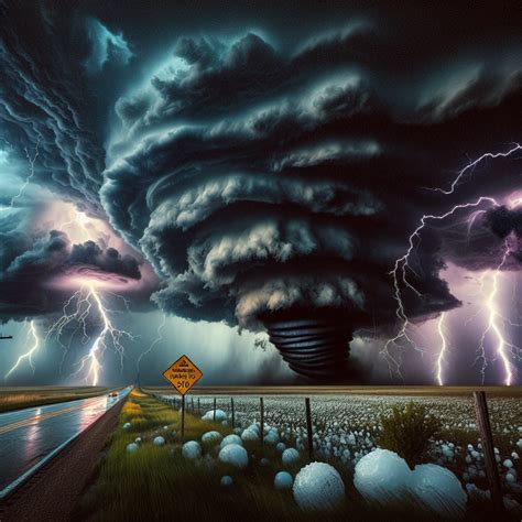 Severe Weather Threatens Central Us Hail Tornadoes And Thunderstorm