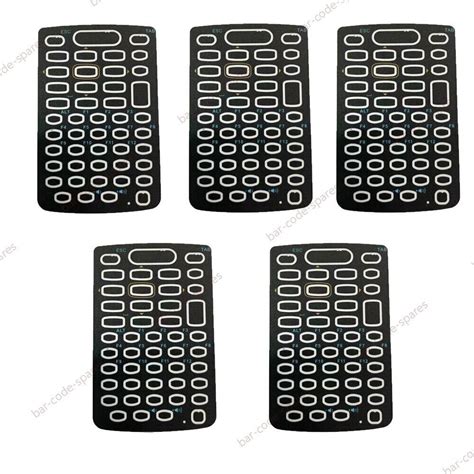 New 5pcs Keyboard 47 Keys Overlay Replacement For Motorola Zebra Mc3300 Scanner Ebay
