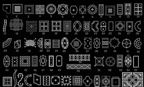 Carving Cad Block Free Download