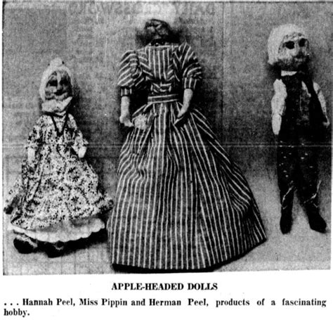 How To Make Old Fashioned Apple Head Dolls Get Vintage Shrunken Apple