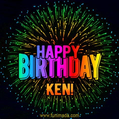 Happy Birthday Ken Vibrant Celebration  Download On