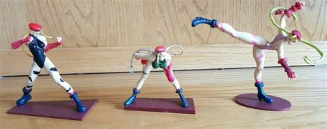 Cammy And Chun Li Street Fighter Capcom Figure Collection Lot 6