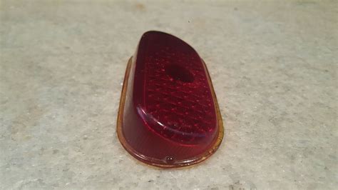 40s Kd Triflex No 278 Red Glass Lens Left Chevrolet Vintage Ebay