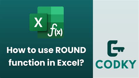 How To Use ROUND Function In Excel Codky