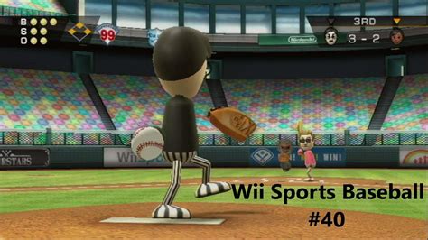 The Most Intense Game Ever Wii Sports Baseball 40 Youtube