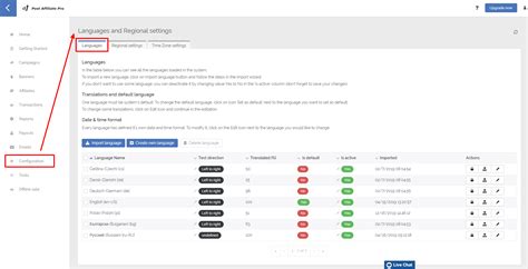 Languages And Regional Settings Description
