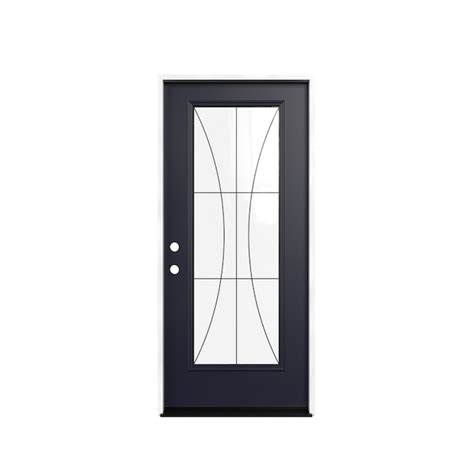 Masonite M Protect Luna Glass 36 In X 80 In X Fiberglass Right Hand