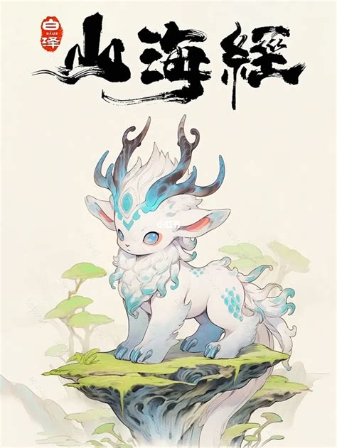 白泽山海经中最圣洁祥瑞的神兽 花瓣网
