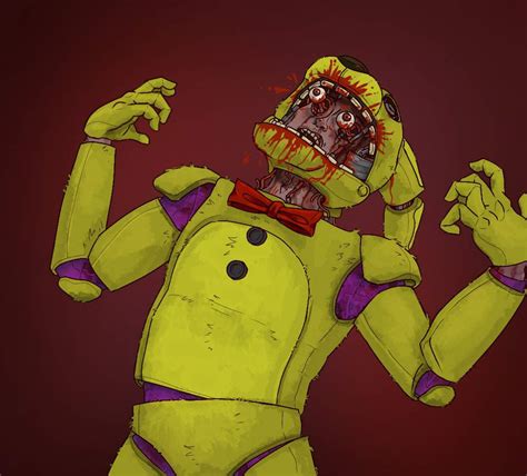 Blood Warning Springlock Failure Five Nights At Freddy S Amino