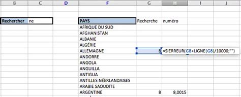 Comment Créer Une Barre De Recherche Sur Excel Formule Excel