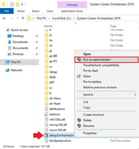“database Configuration” Error When Installing A Orchestrator Runbook