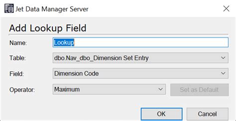 Conditional Lookup In Jet Data Manager Global Data 365
