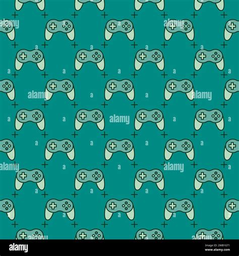 Pc Gamepad Vector Wireless Game Controller Concept Green Creative