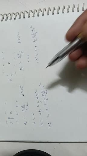 Q3 An Electron Falls Throrgh A Distance Of 1 5 Cm In A Uniforen Electric