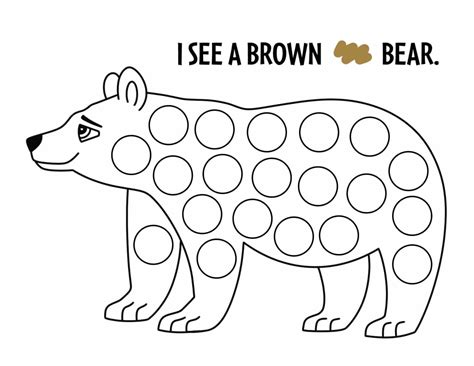 Brown Color Activities And Worksheets For Preschool ⋆ The Hollydog