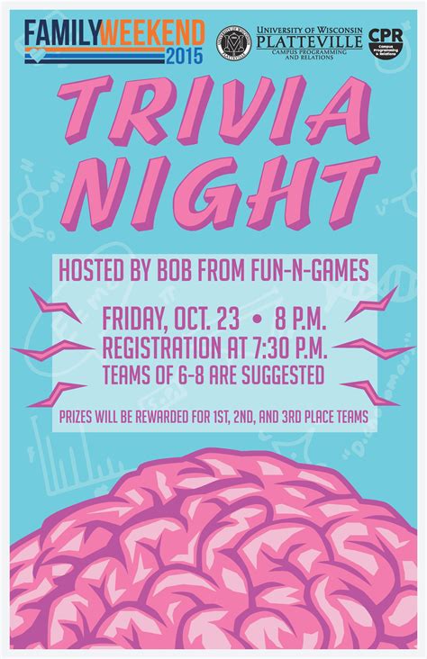 Trivia Night Poster Design