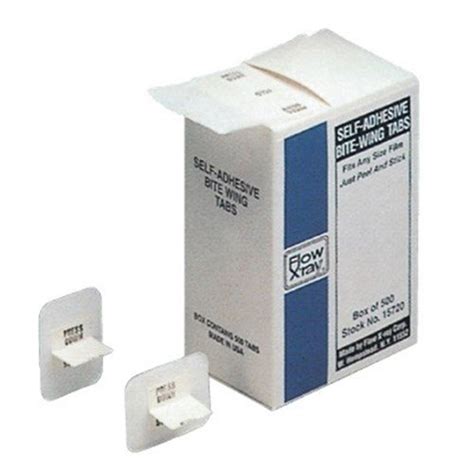 Bitewing Tabs Adhesive 500pk Dentavision
