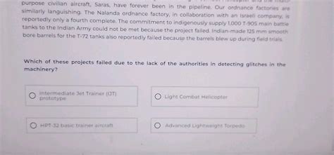 Purpose Civilian Aircraft Saras Have Forever StudyX