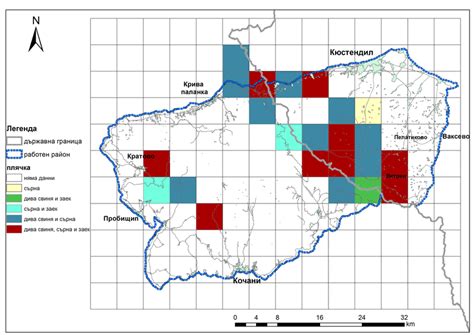 Distribution Of The Prey Species Roe Deer Wild Boar And European Hare