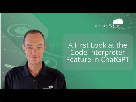 Free Video A First Look At The Code Interpreter Feature In ChatGPT